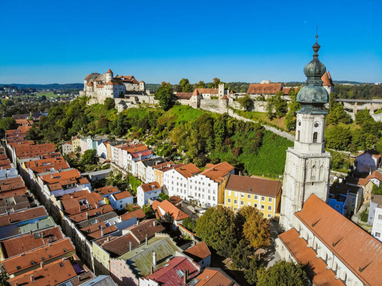 Burghausen - Burg, Altstadt und Sehenswürdigkeiten