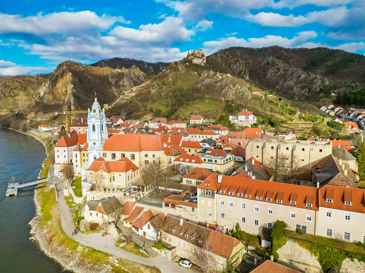 Dürnstein - Sehenswürdigkeiten, Altstadt und die Burg